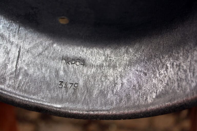 German M42 helmet size 64 - Alexander and Sons Restoration
