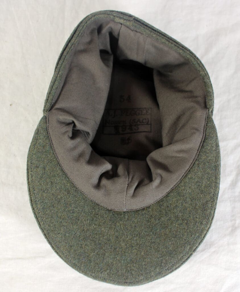 German M43 Heer cap size 59 - Alexander and Sons Restoration